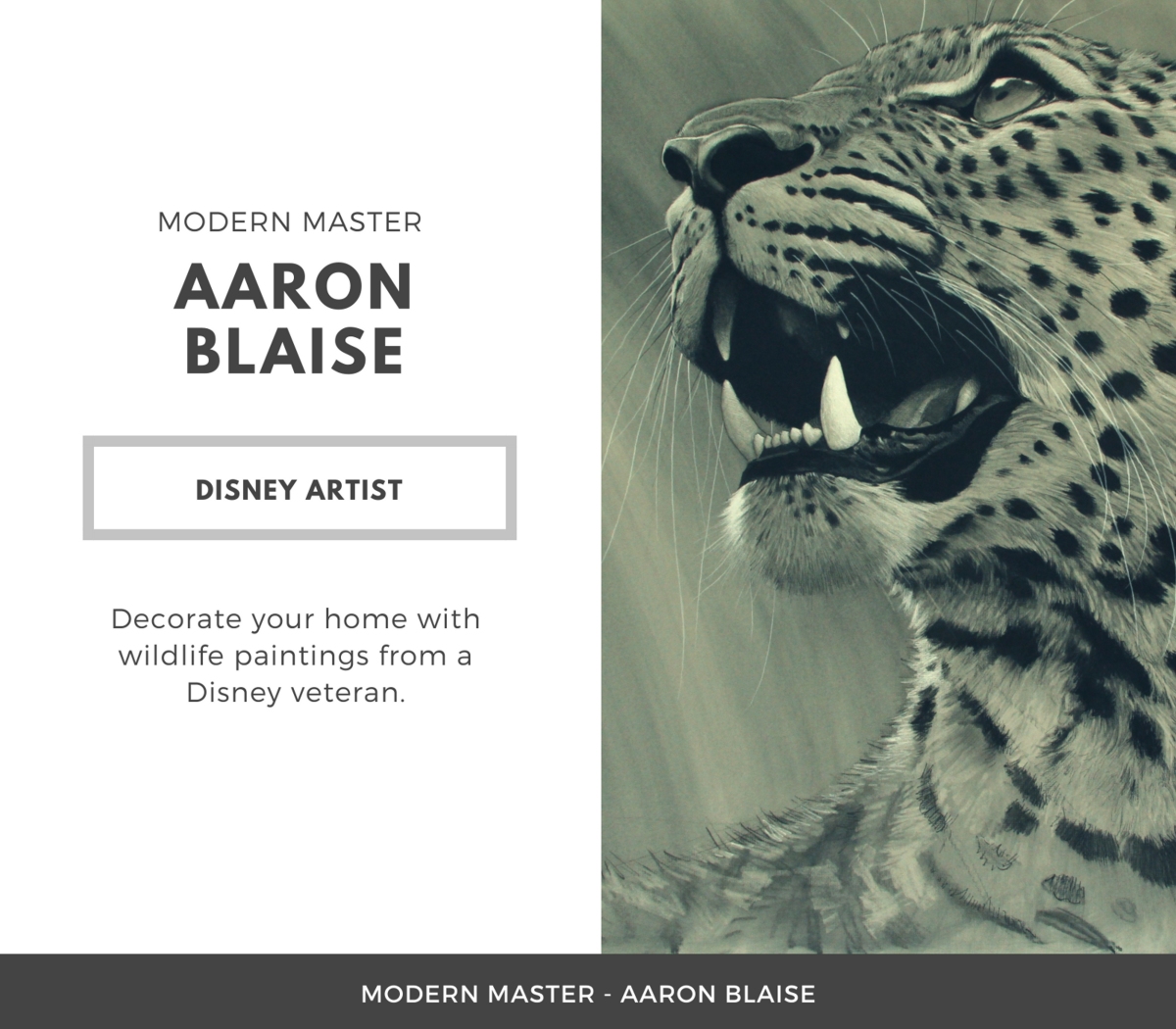 Aaron Blaise is a talented painter and illustrator who spent 21 years ...