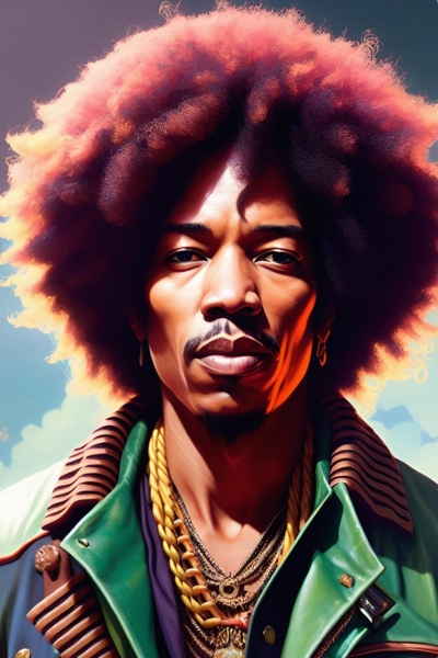 Remembering Hendrix Stickers | Pixels