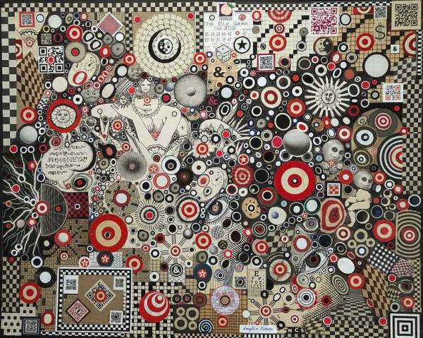 Online Art Contest - Collage Logo | Pixels