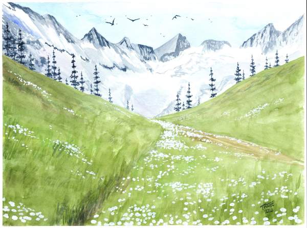Online Art Contest - Letter M Watercolor | Pixels