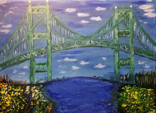 Online Art Contest - The Bridge | Pixels